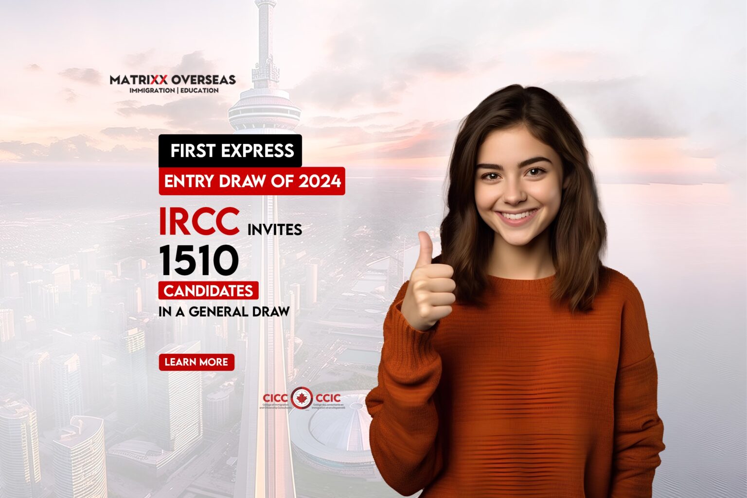 First Express Entry Draw Of 2024 | Canada Immigration