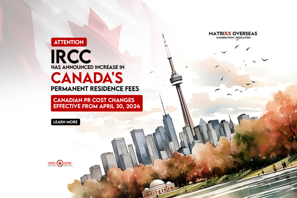 Canada Permanent Residence Fees 2024